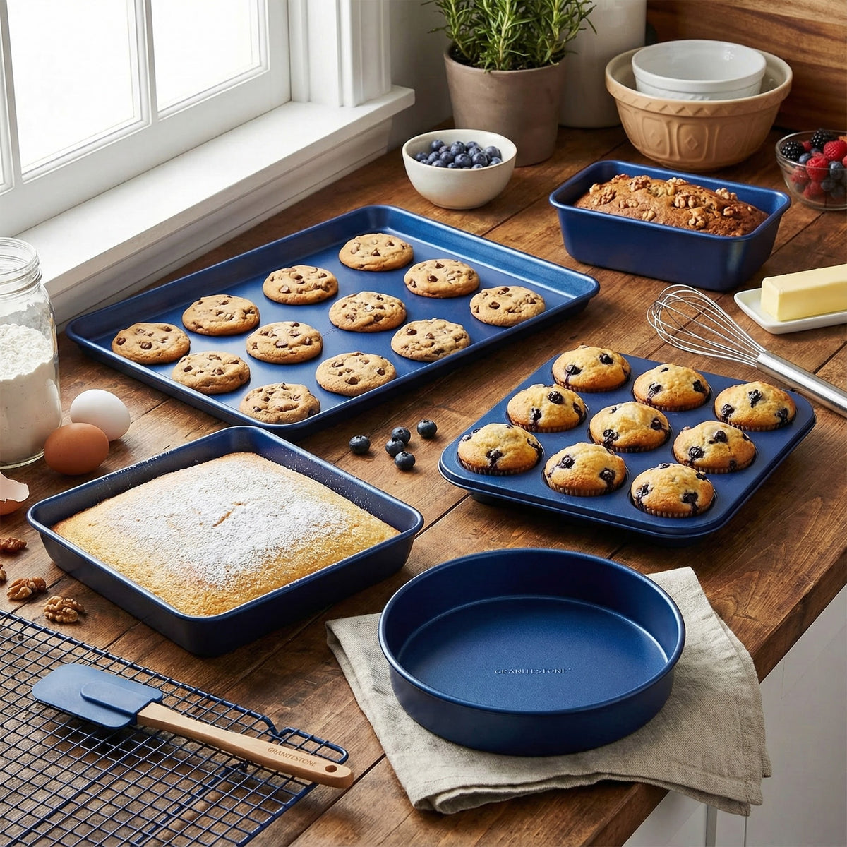 Granitestone 5 Piece Pro Series Bakeware Set – Granitestone.com