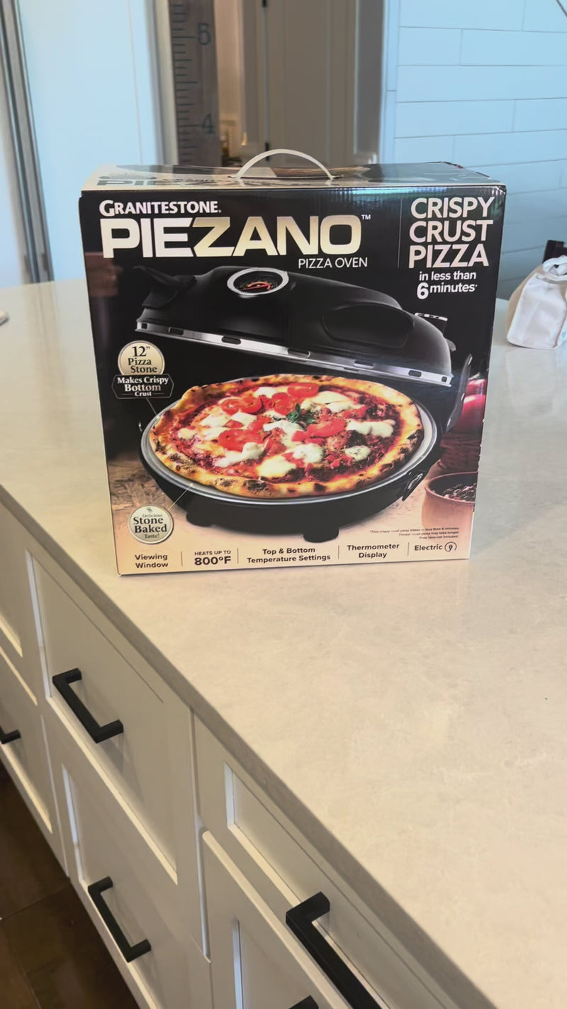 The Original Piezano Pizza Oven by Granitestone - As Seen on TV ...